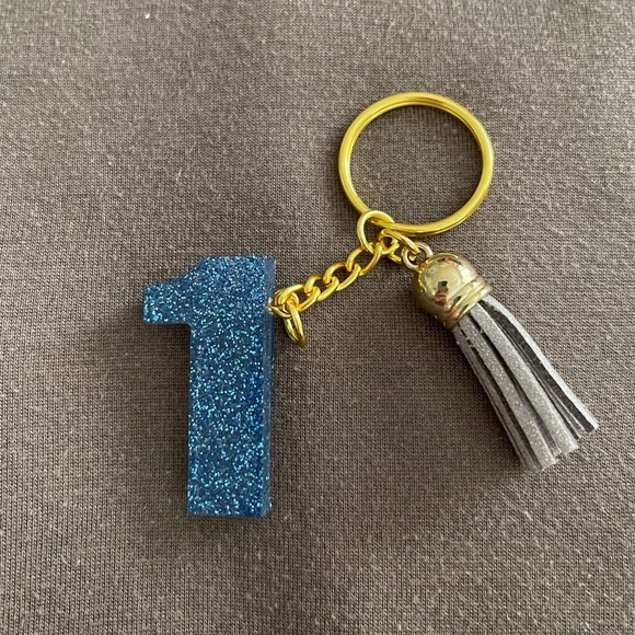 Hand Crafted | Other | Handmade Number Keychain | Poshmark